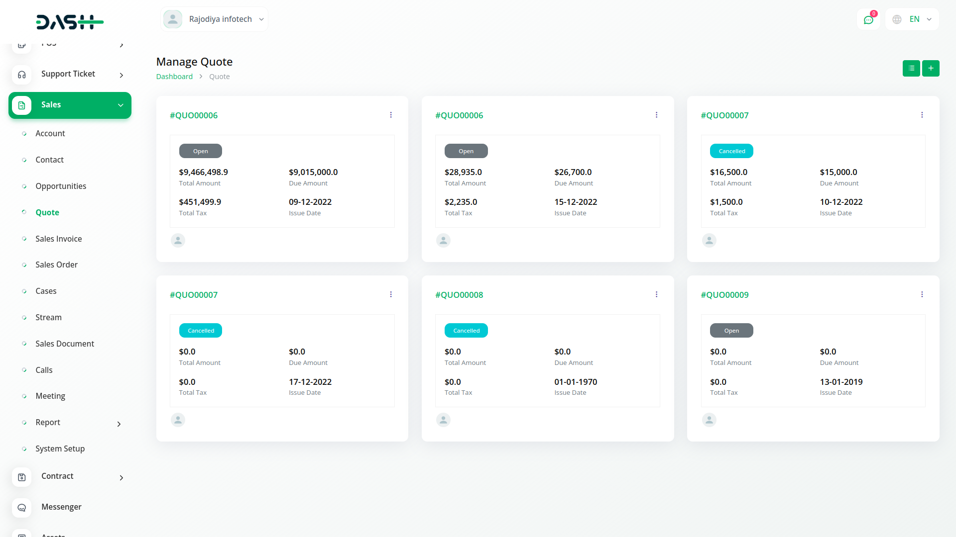 Software Details | RAW Inspection ERP